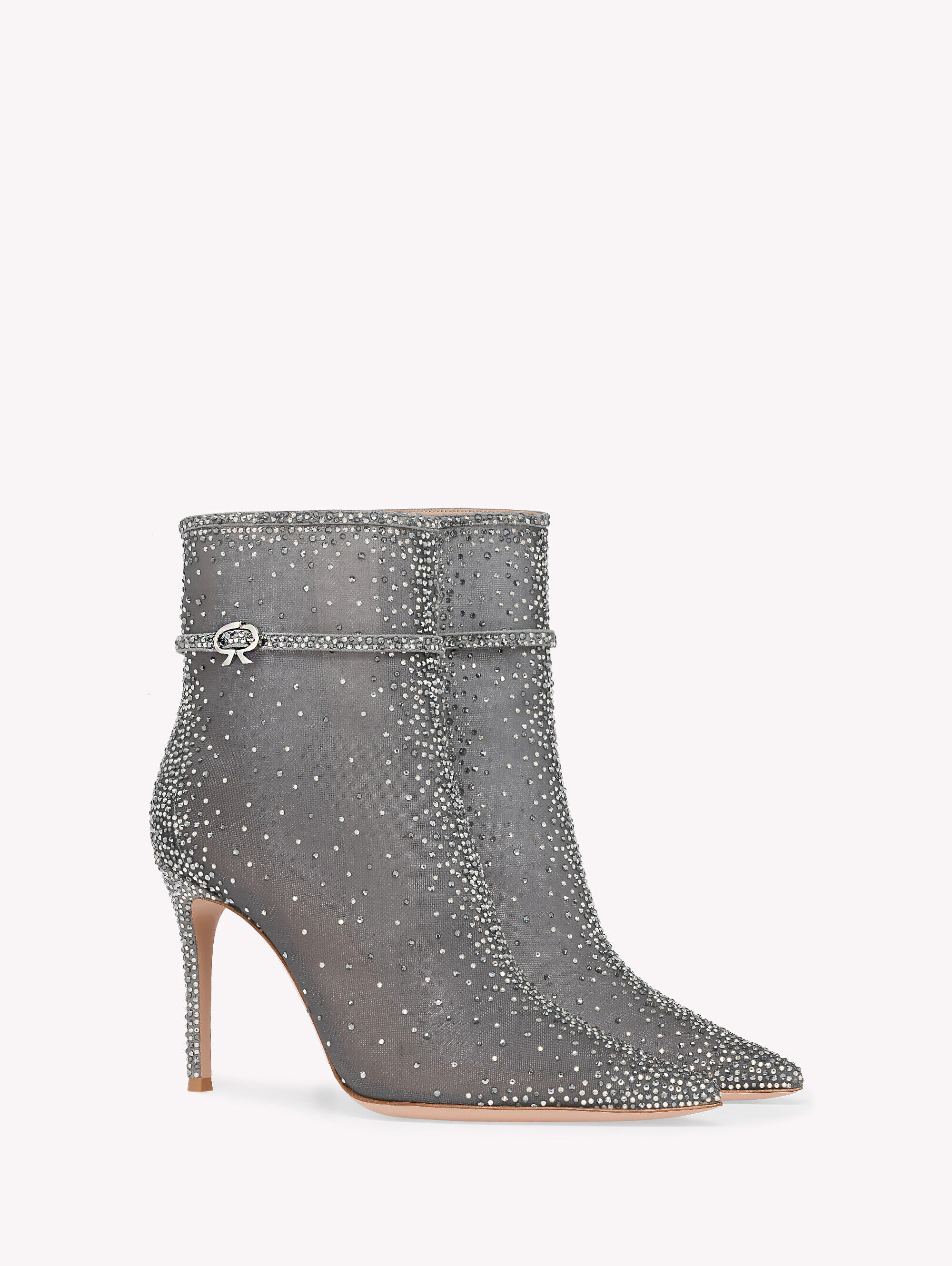 Booties RANIA BOOTIE GREY | Gianvito Rossi